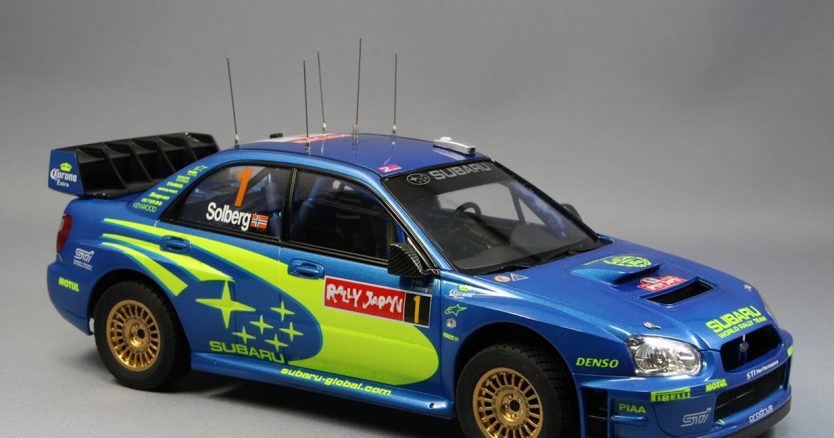 Greg's Scale Plastic Model Showcase: Subaru Impreza Rally Car