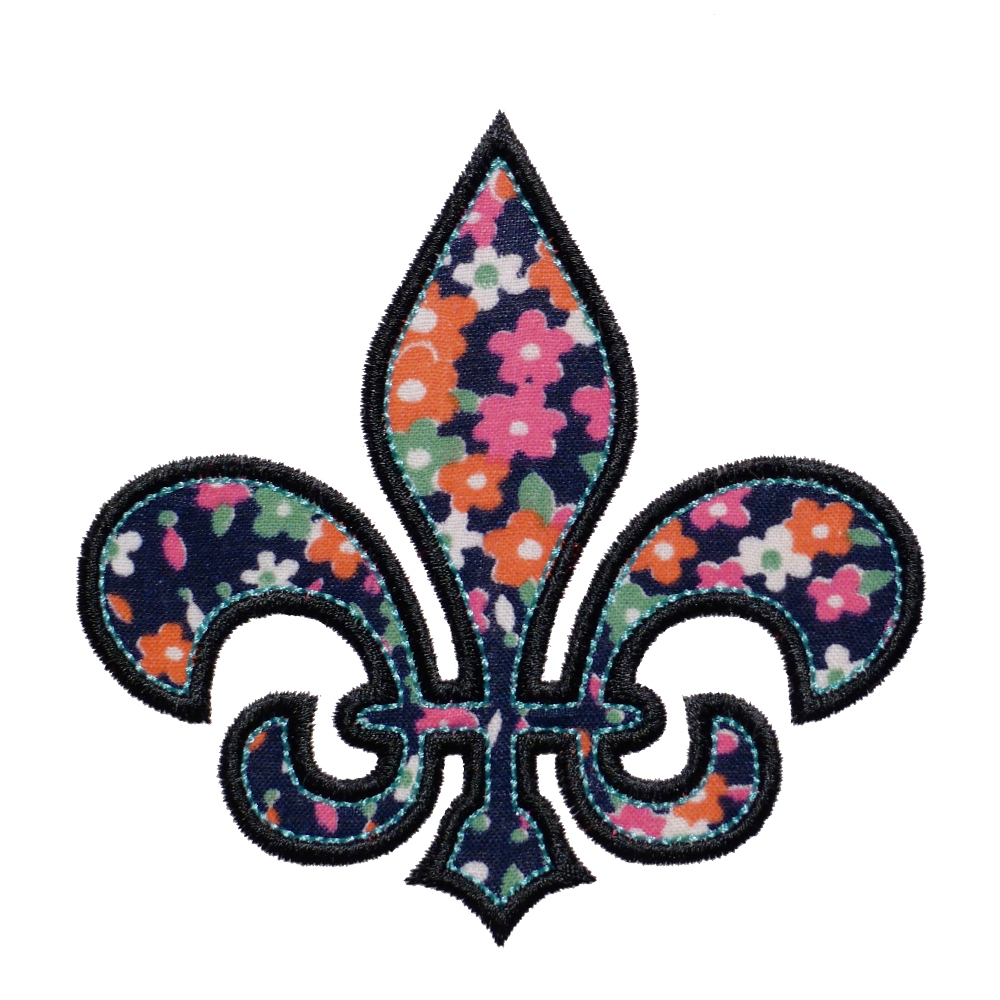 Big Dreams Embroidery: FLEUR DE LIS Machine Embroidery Applique Design ...