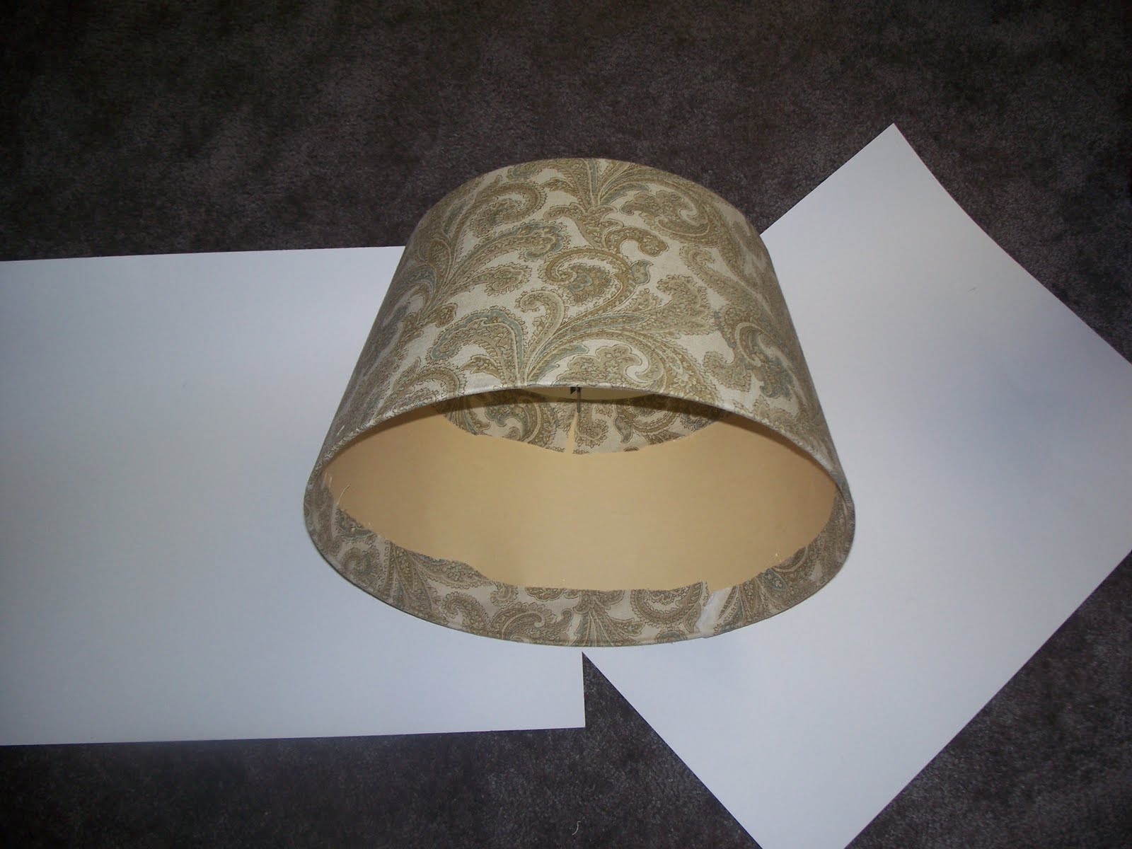 hair treasures: my lamp shade tutorial.