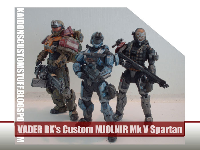 Kaidon's Custom Stuff: Custom MJOLNIR Mk V Spartan for Vader RX