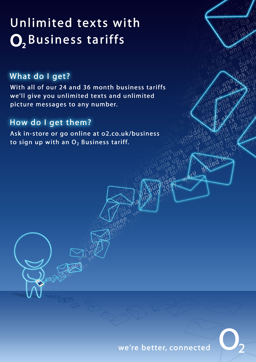 Sain Creationz: O2 advertisement campaign