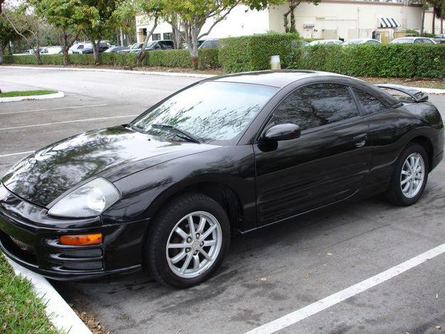 lea michele: Mitsubishi Eclipse 2003 Black