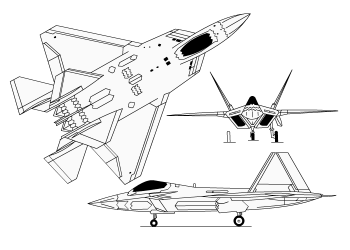 Fighting Equipment: F-22 Raptor is a stealth fighter aircraft the ...