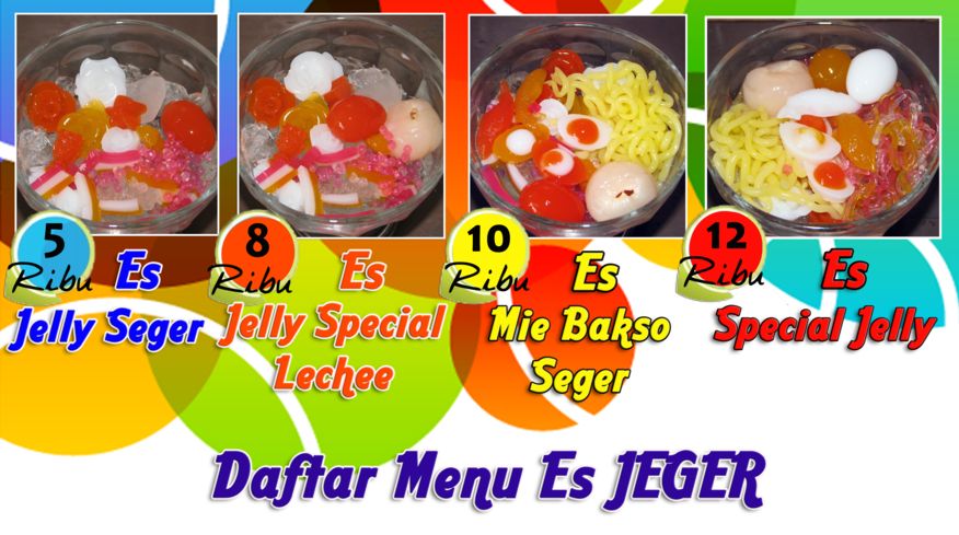 Franchise / Businness Opportunity Es JEGER: Menu ES Jelly Seger