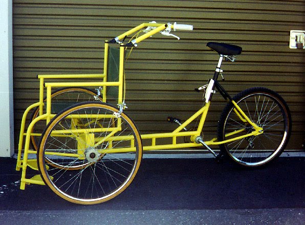 Modular Bikes: A Rickshaw Trike: Part 1