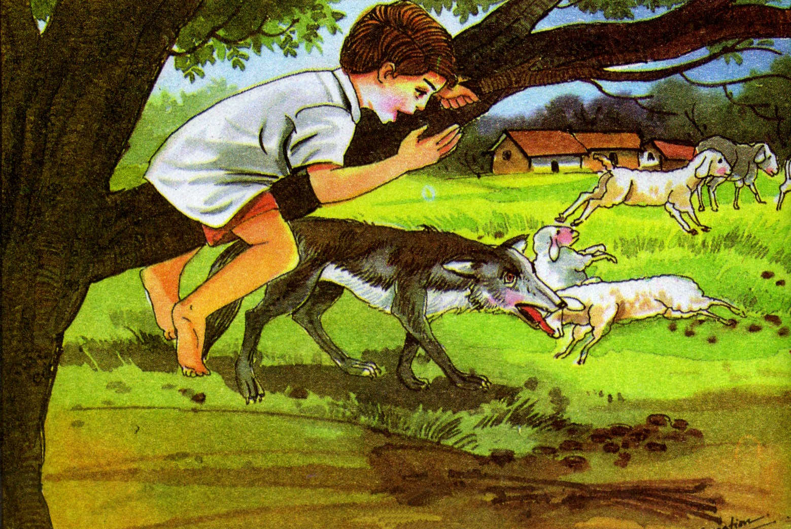 English Community: The Shepherd Boy