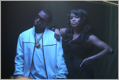 LeToya On Set The of 'Diddy Rock' - That Grape Juice