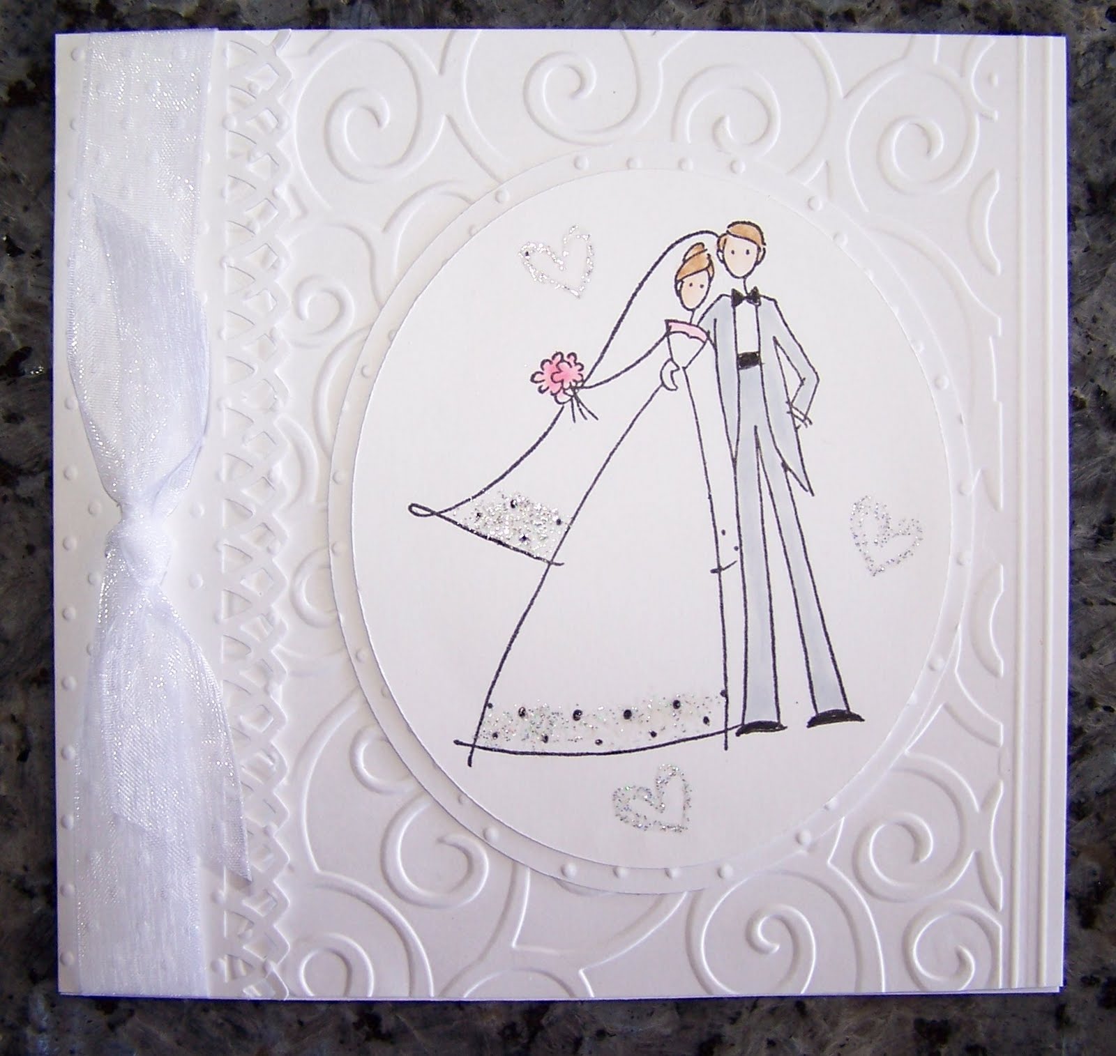 Paper In The Pines: SIMPLE WEDDING CARDS