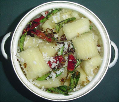 greeny crops: Cassava (yuca or tapioca or manioc)