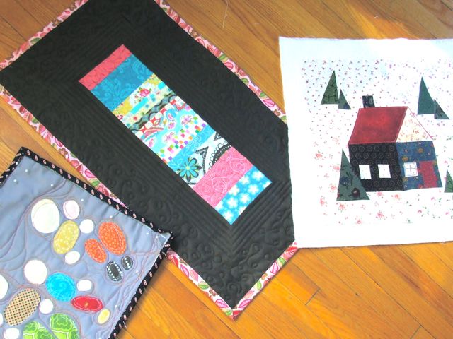 michele made me: Fusible Web and Free-Motion Quilting With Ariane