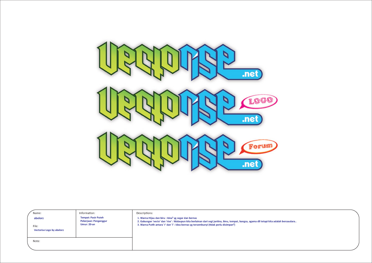 fqemo design: Pertandingan Mereka Logo Vectorise.net