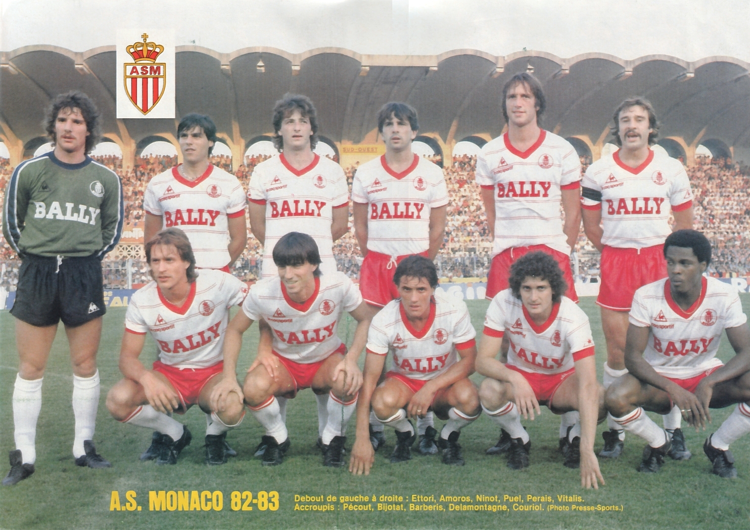 FOOTBALL RETRO: AS Monaco 1982-83