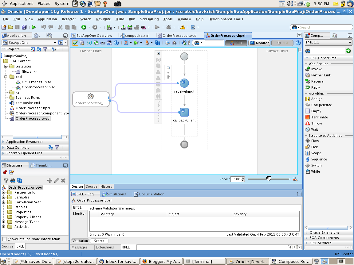 My ADF experiences: My first look at Soa Composite Applications