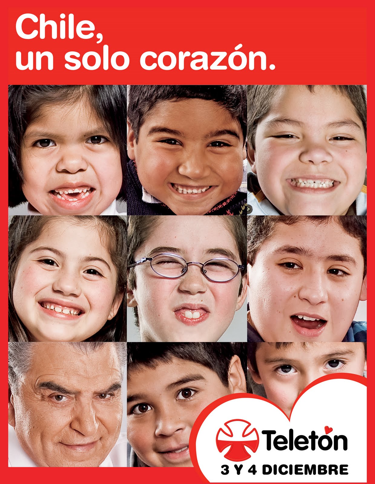 Campaña Teletón 2010, Chile un solo corazón - Visión Central Chile