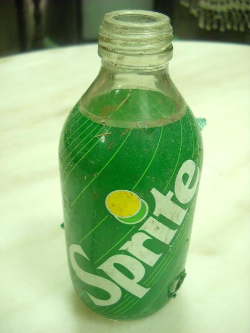 Putri Antiques: FAT BOTTLE SPRITE-THAILAND.