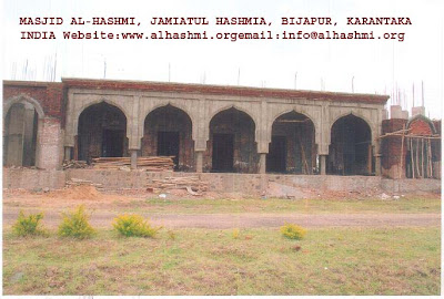 Masjid Al-Hashmi under construction,Jamia Hashmia