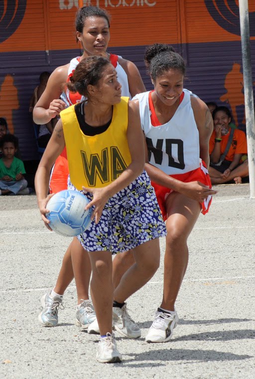 Near the Hoop - Papua New Guinea Netball News: Successful Trials for POMNA