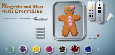 English is FUNtastic: Fun interactive gingerbread cookies decorating
