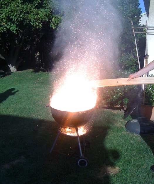 Liquid Oxygen Explosion