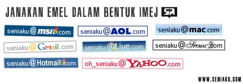 Nexodyne E-Mail Icon Generator : Menjanakan emel melalui gambar