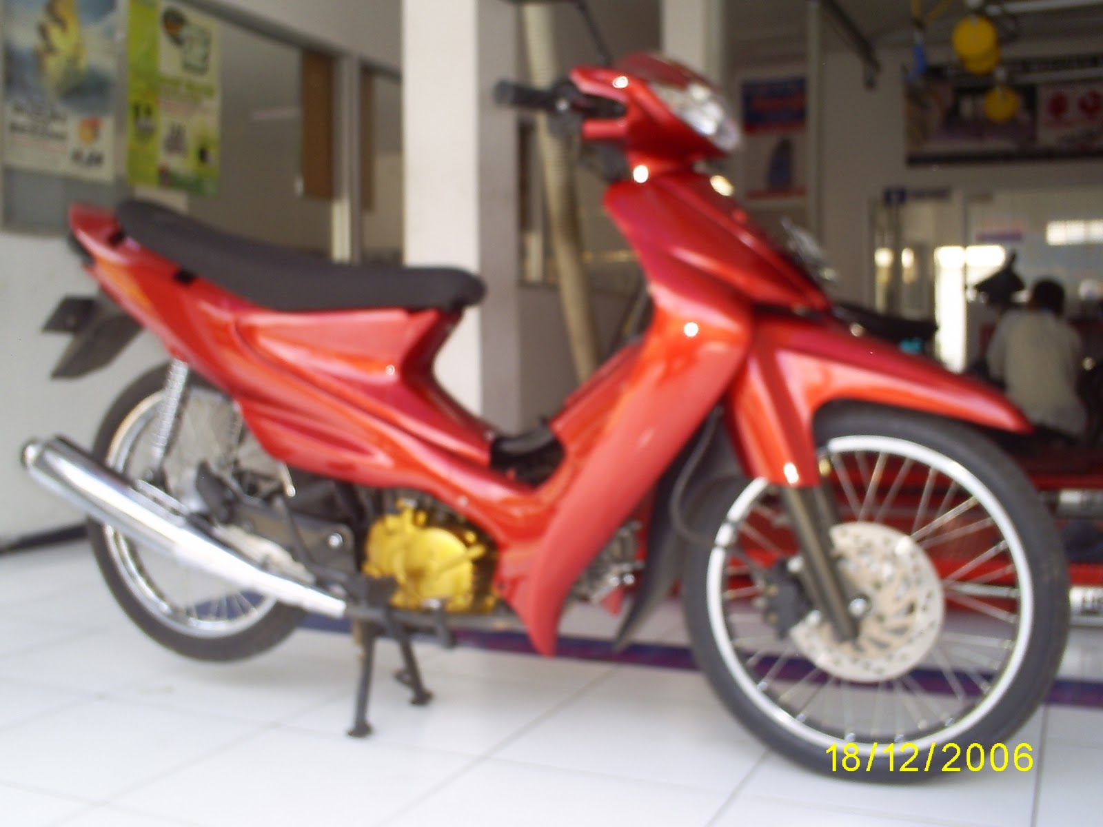 Modifikasi Motor Suzuki Smash Tahun 2005 | Wacana Modif Motor