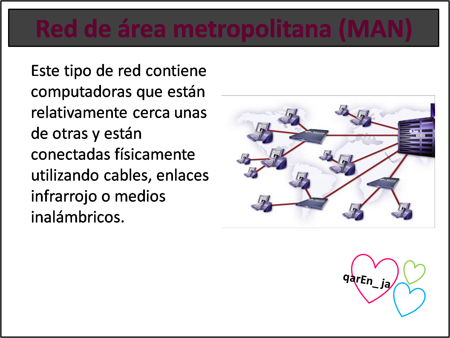 Administracion de Redes: Rede de Area Metropolitana (MAN)