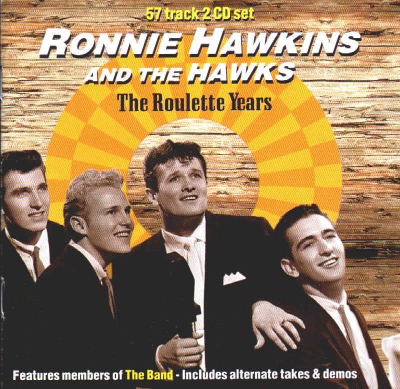 RONNIE HAWKINS- THE HAWKS-the band 1964-MONO LPCD Roulette records