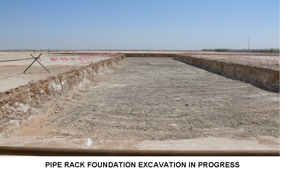 SAIH NIHAYDA DEPLETION COMPRESSION PROJECT: PIPE RACK FOUNDATIONS