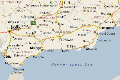 TRAVEL INTO WORLD: Granada Map