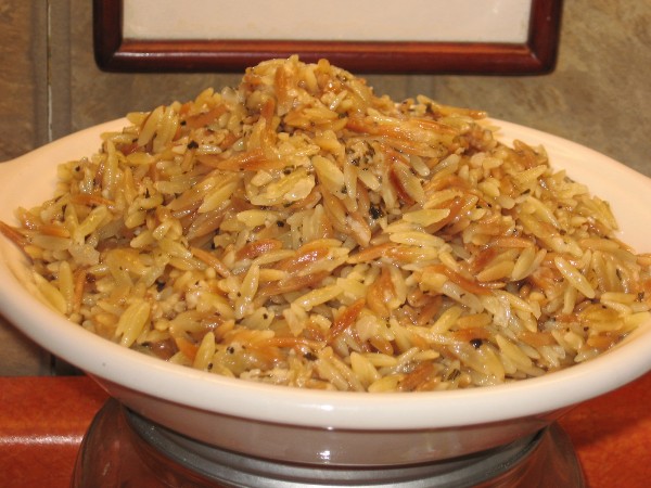 TOASTED ORZO with PARMESAN & BASIL | All About Women