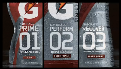 right side of the brain: A Gatorade Evolution