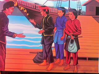 TunaSastera Hikayat Awang Kamaruddin: Ilustrasi gambar