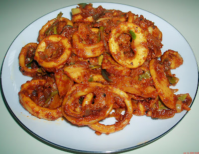 These are a few of my favourite things....: Squid/kanava Fry