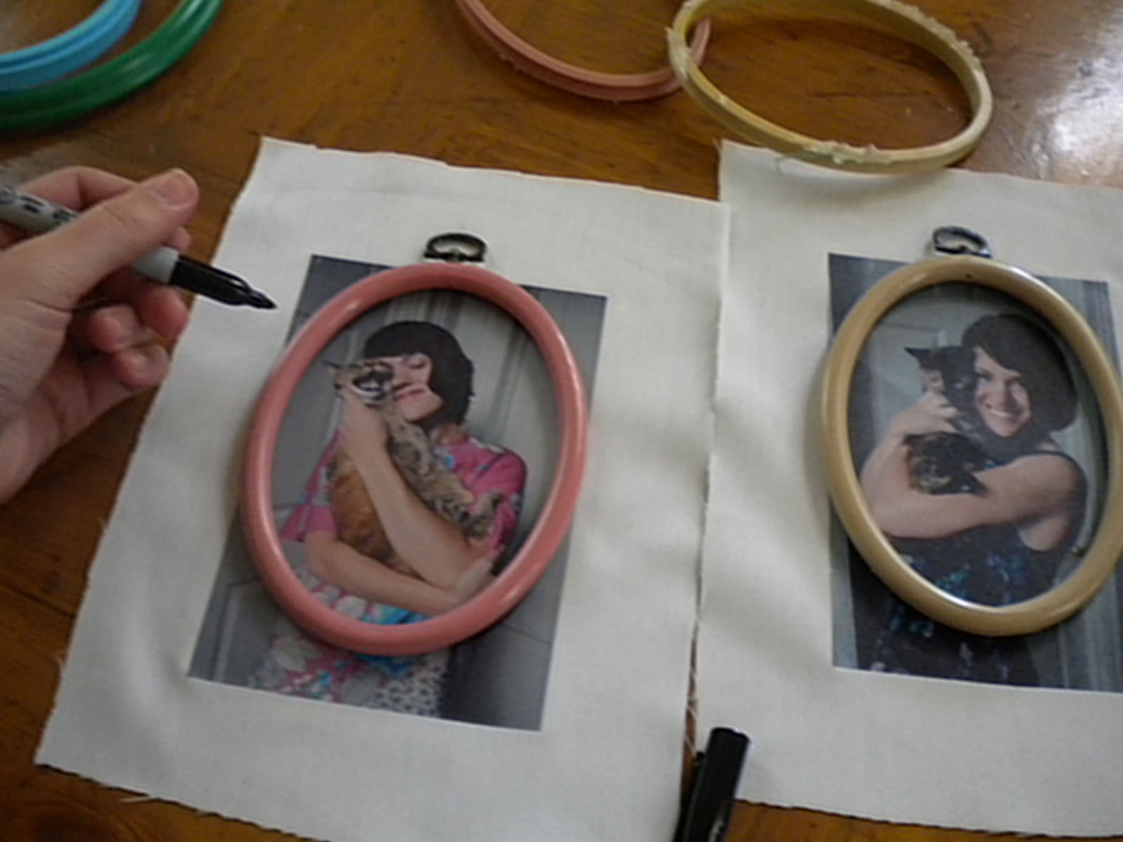 A new approach to framed pictures