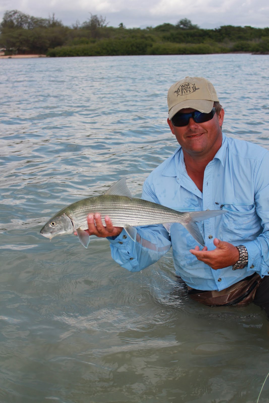 BURL FISH: Hawaiian Bonefish with Duffer