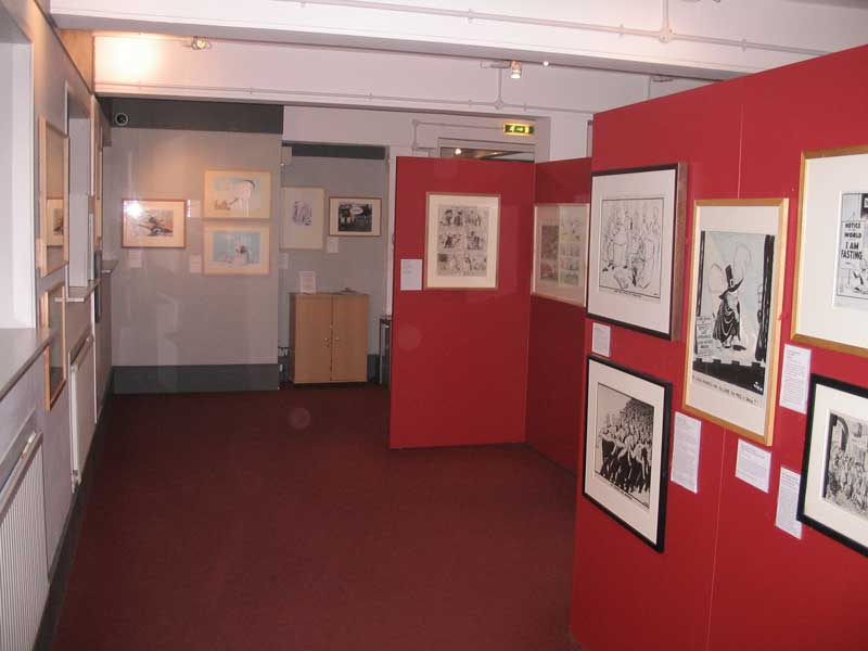 ECC Cartoonbooks Club: Visiting London - part 1: The Cartoon Museum