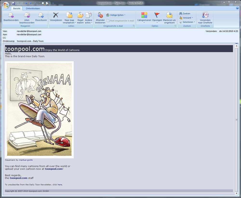 ECC Cartoonbooks Club: Cartoon newsletters (for free)