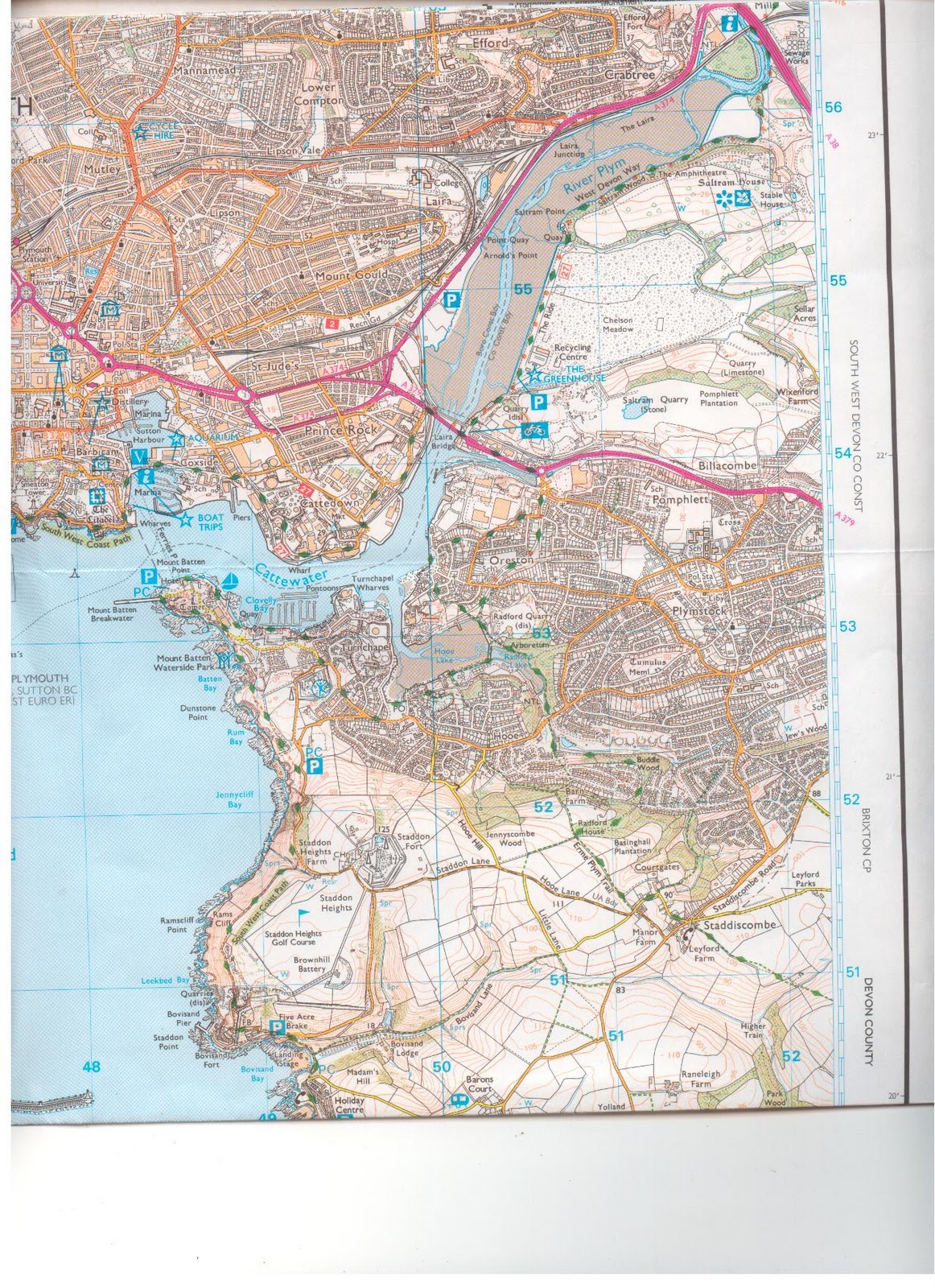 INSPIRED WALKS AROUND DEVON: Jennycliff - Turnchapel - Oreston ...