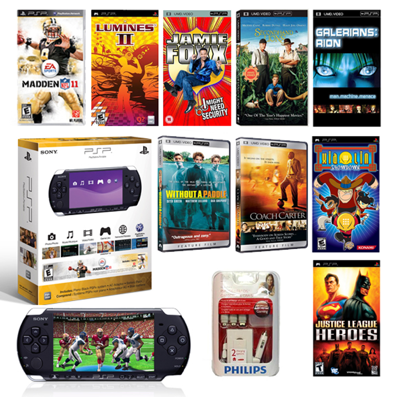 Like a Deal?: PSP, 2 games, 5 movies and 2 accessory bundles: $269!