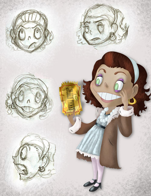 Michael Ramstead Art and Illustration: Charlie and the Chocolate ...