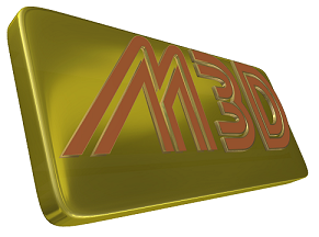 3D Text Logo Animation Design | Aurora3D Software: Maker 3D Demo