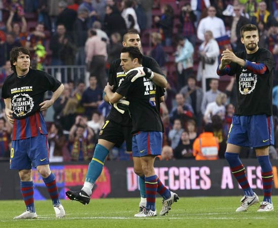 InterNews24: La t-shirt anti-Inter indossata dal Barcellona