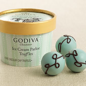 The Chocolate Truffle: Godiva: Ice Cream Parlor Truffles