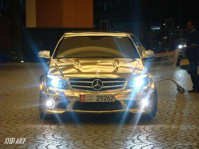 Blaze Hot Spot: CHROME AND GOLD CARS: NEW TREND?