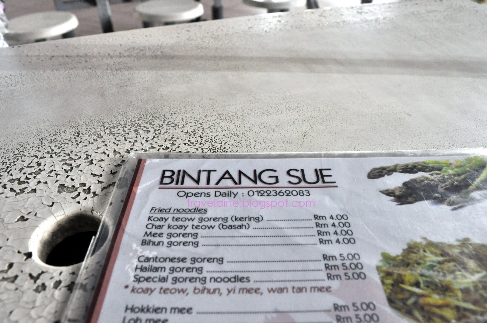 Travel and Dining Experience: Bintang Sue - Damansara Uptown Hawkers Centre