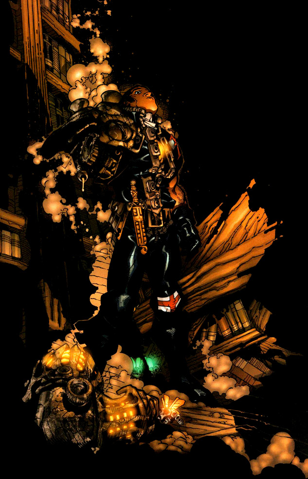 Cool Comic Book Pages: Joe Kelly, Chris Bachalo - Steampunk