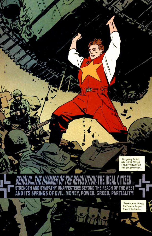 Cool Comic Book Pages: Brett Lewis, John Paul Leon - The Winter Men