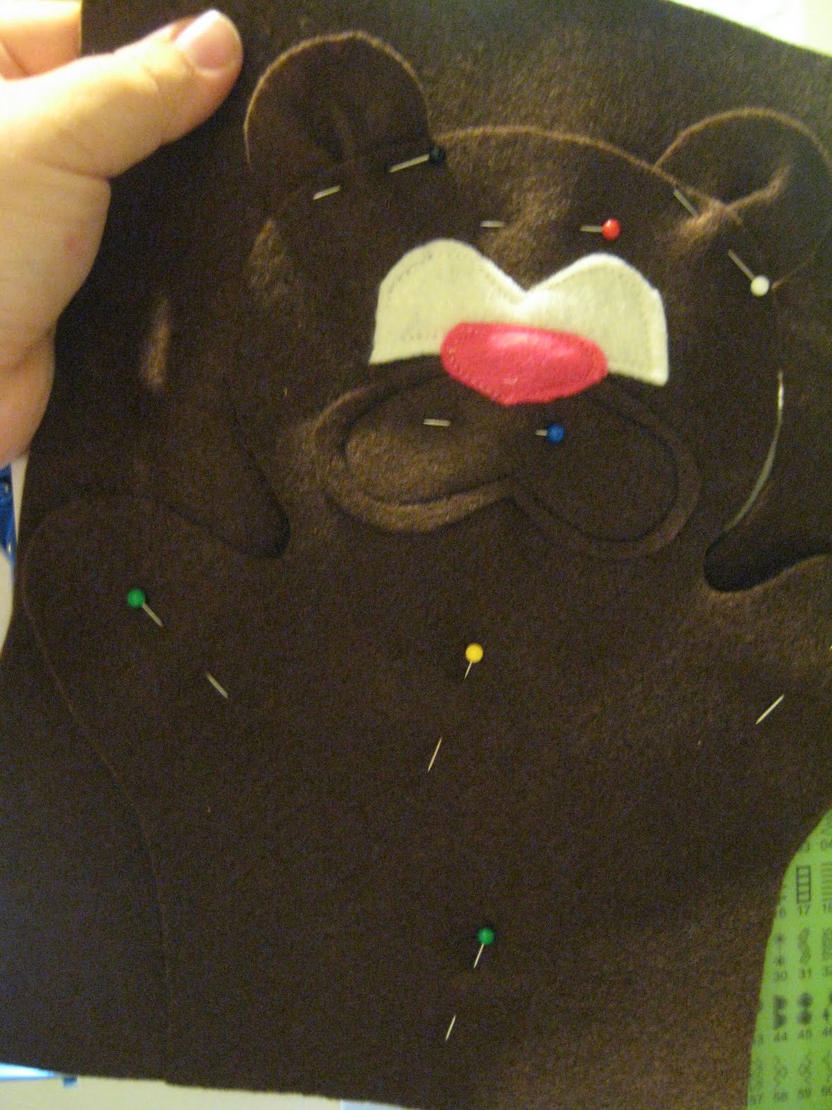 Little Gene Green Bean: Bear Puppet Tutorial