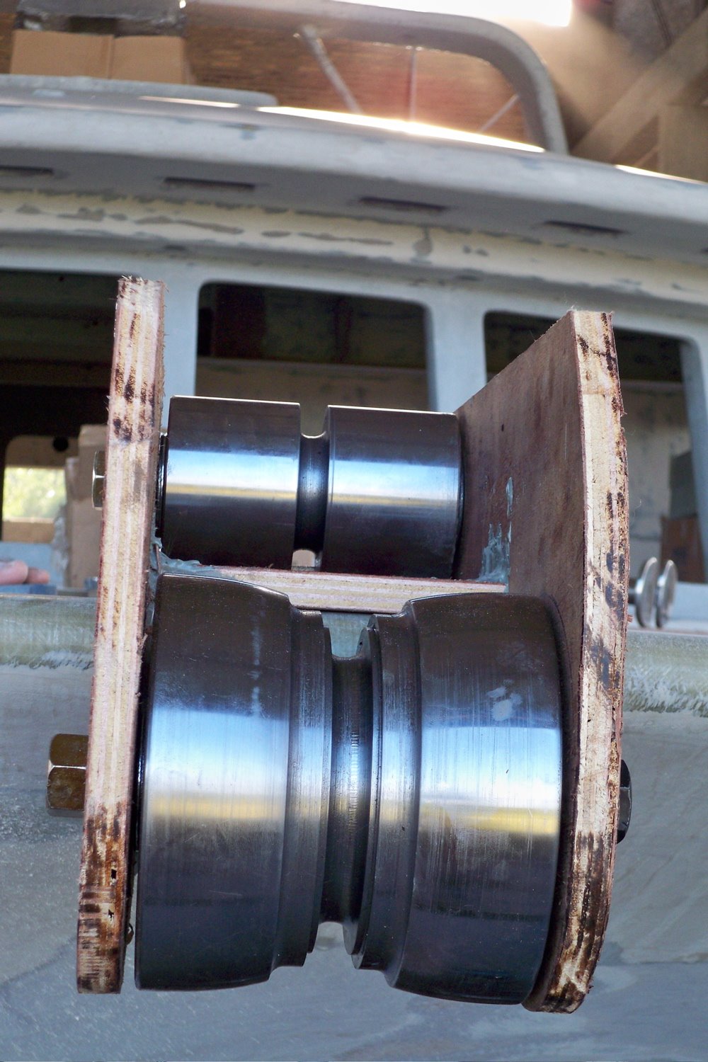 Bow Roller Wheels - Cruisers & Sailing Forums