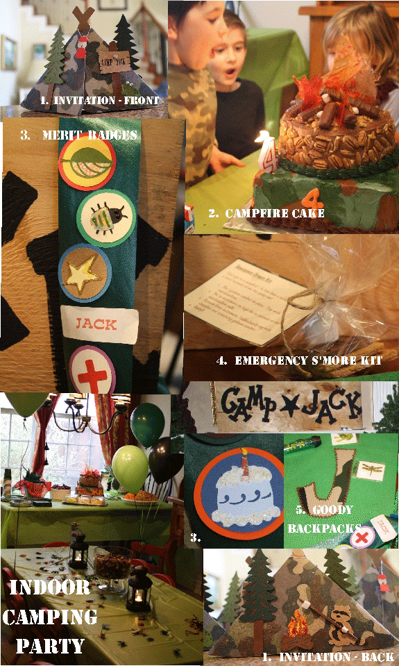 The Blackberry Vine: Camping Party